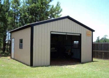 Get an 18x25 Metal Building, Garage, or Shed
