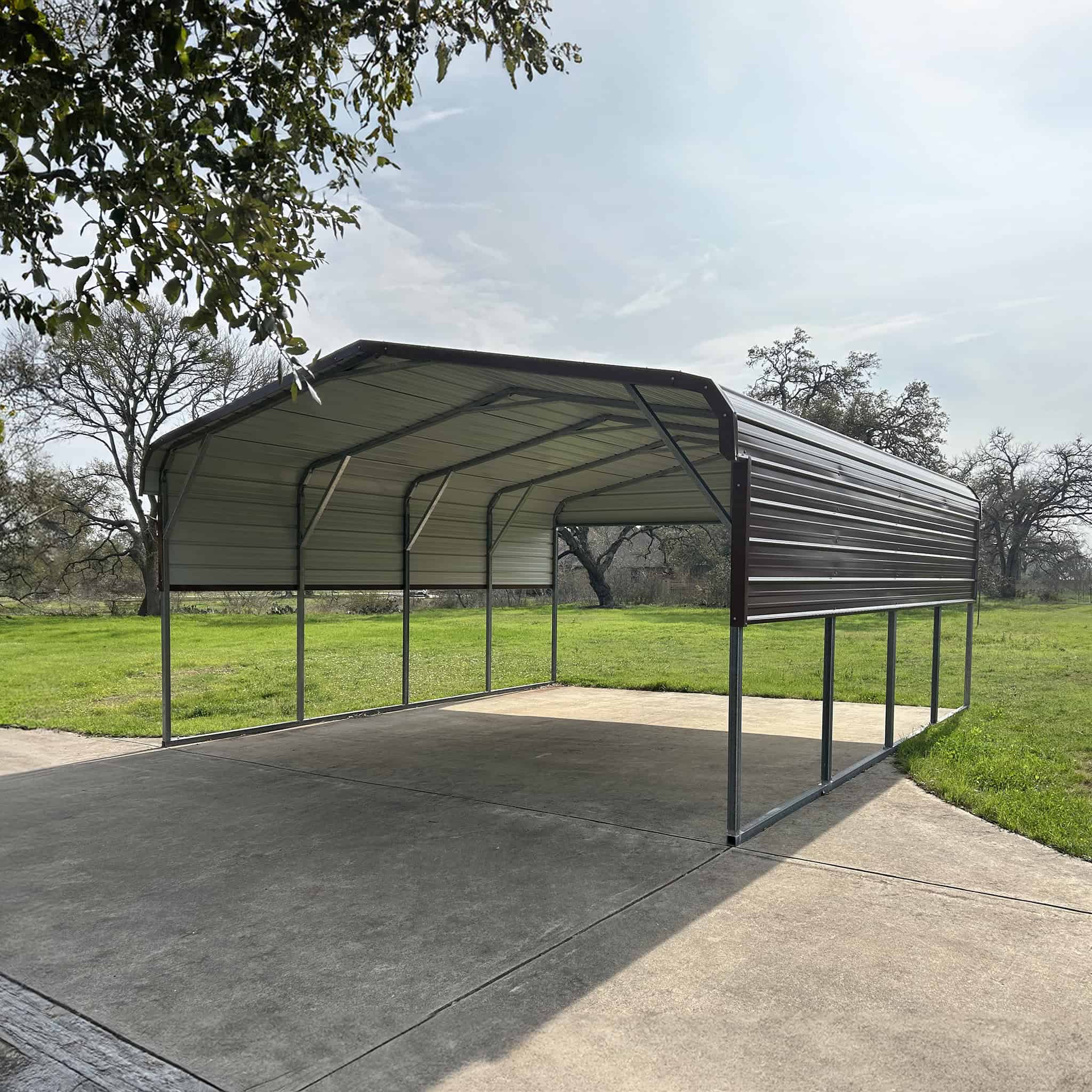 20x20 Carport 20x20 Membrane Structuur Metaal Carport Kit Auto Garage