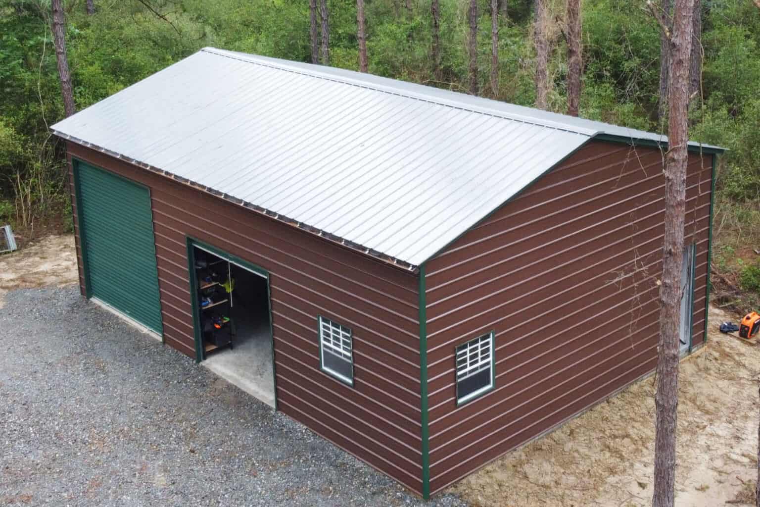 Get a 24x35 Metal Garage Building at Factory Prices - Alan’s