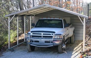 32 Boxed-Eave Carports for Sale from $1,395 (A-Frame Roof)