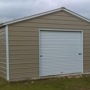 18x30 Vertical Roof Metal Garage - Alan's Factory Outlet