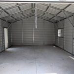20x25 Vertical Roof Metal Garage - Alan's Factory Outlet
