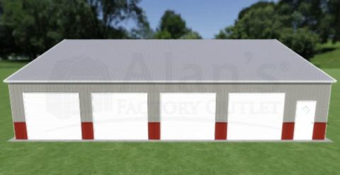 40x50 Metal Building – Prices & Features - Alan's Factory Outlet