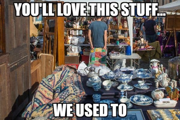15 Funny Garage Sale Memes for Your Next Yard Sale