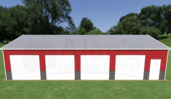 Detached 4-Car Garage (Tandem or 4-Bay)