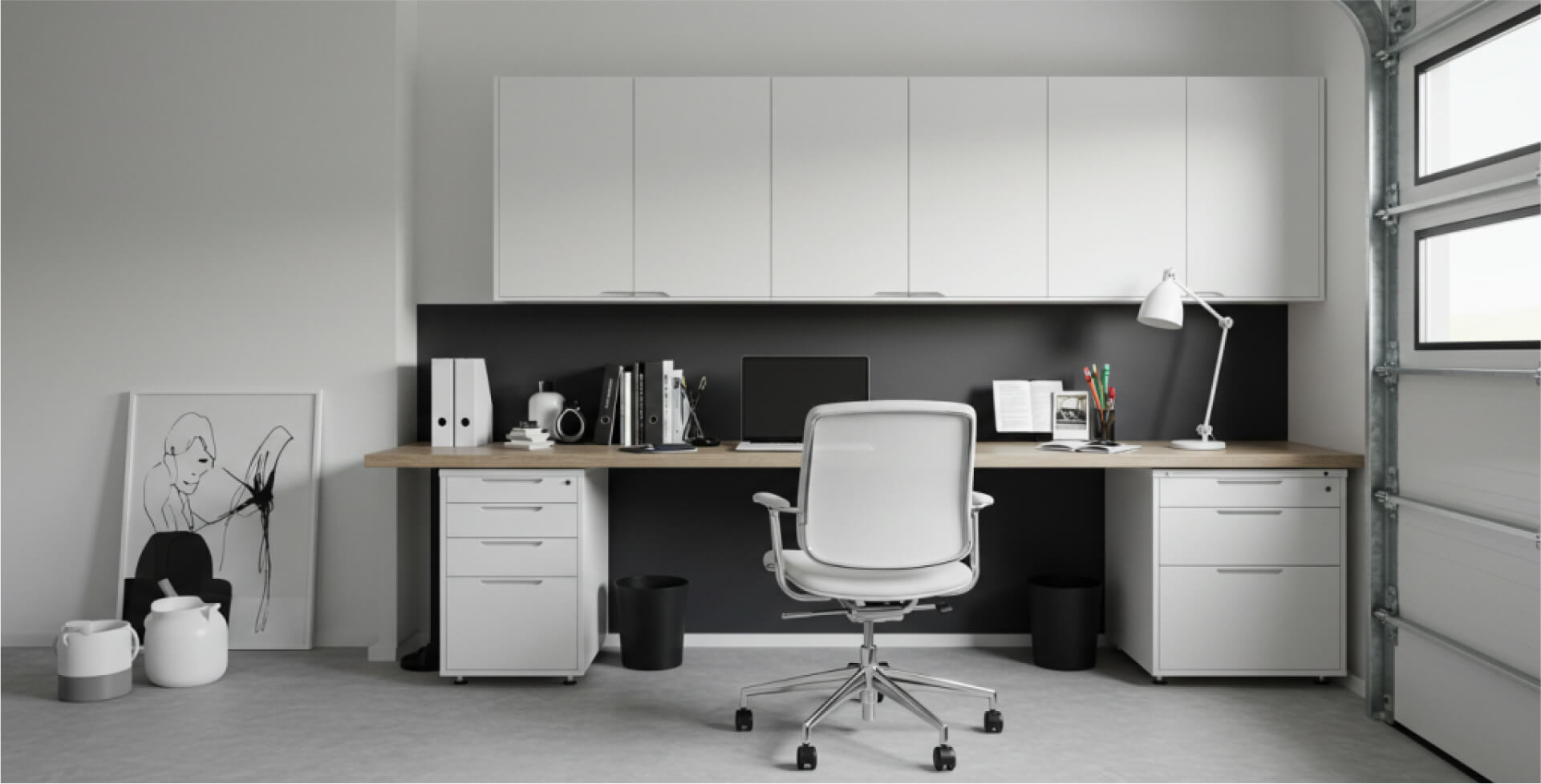 Garage Office: How to Convert a Garage into a Home Office