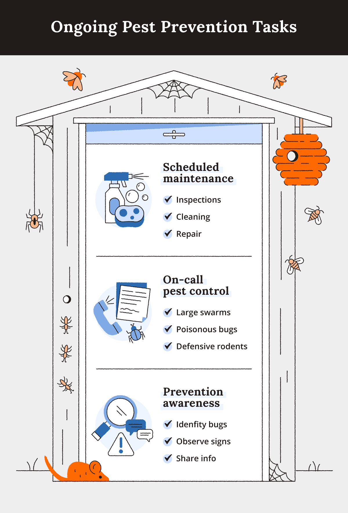How to Keep Bugs and Spiders Out of the Garage