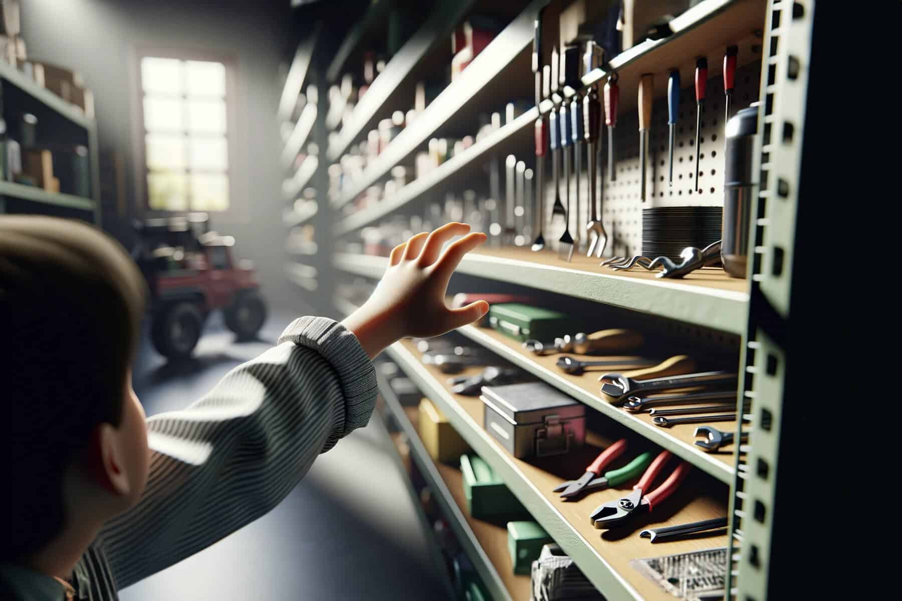 Childproofing Your Garage and Yard - Alan's Factory Outlet