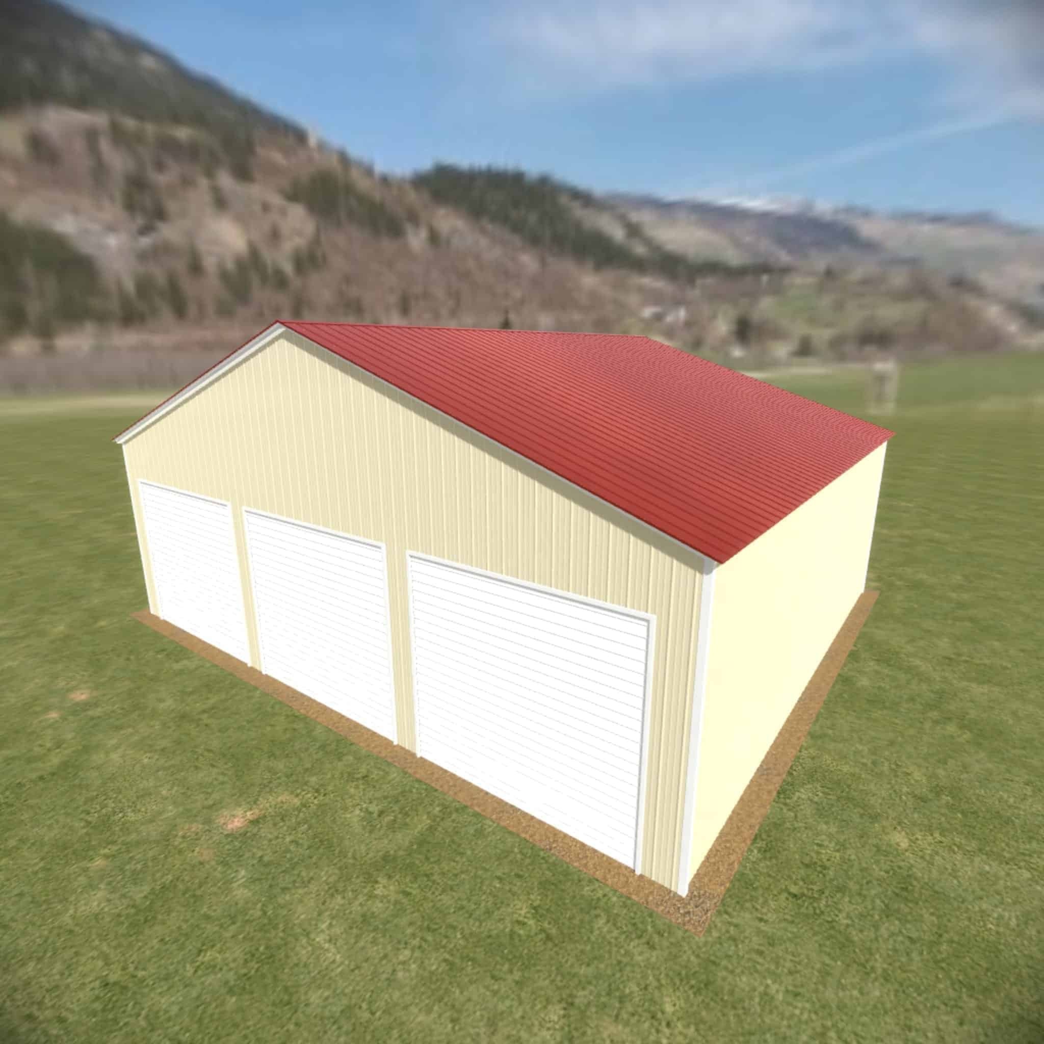 32x28 Metal Building - Alan's Factory Outlet