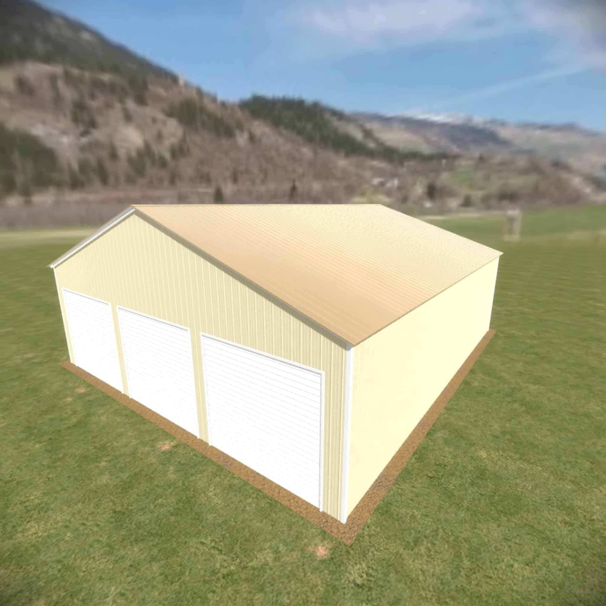 32x36 Metal Building - Alan's Factory Outlet