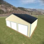 34x28 Metal Building - Alan's Factory Outlet