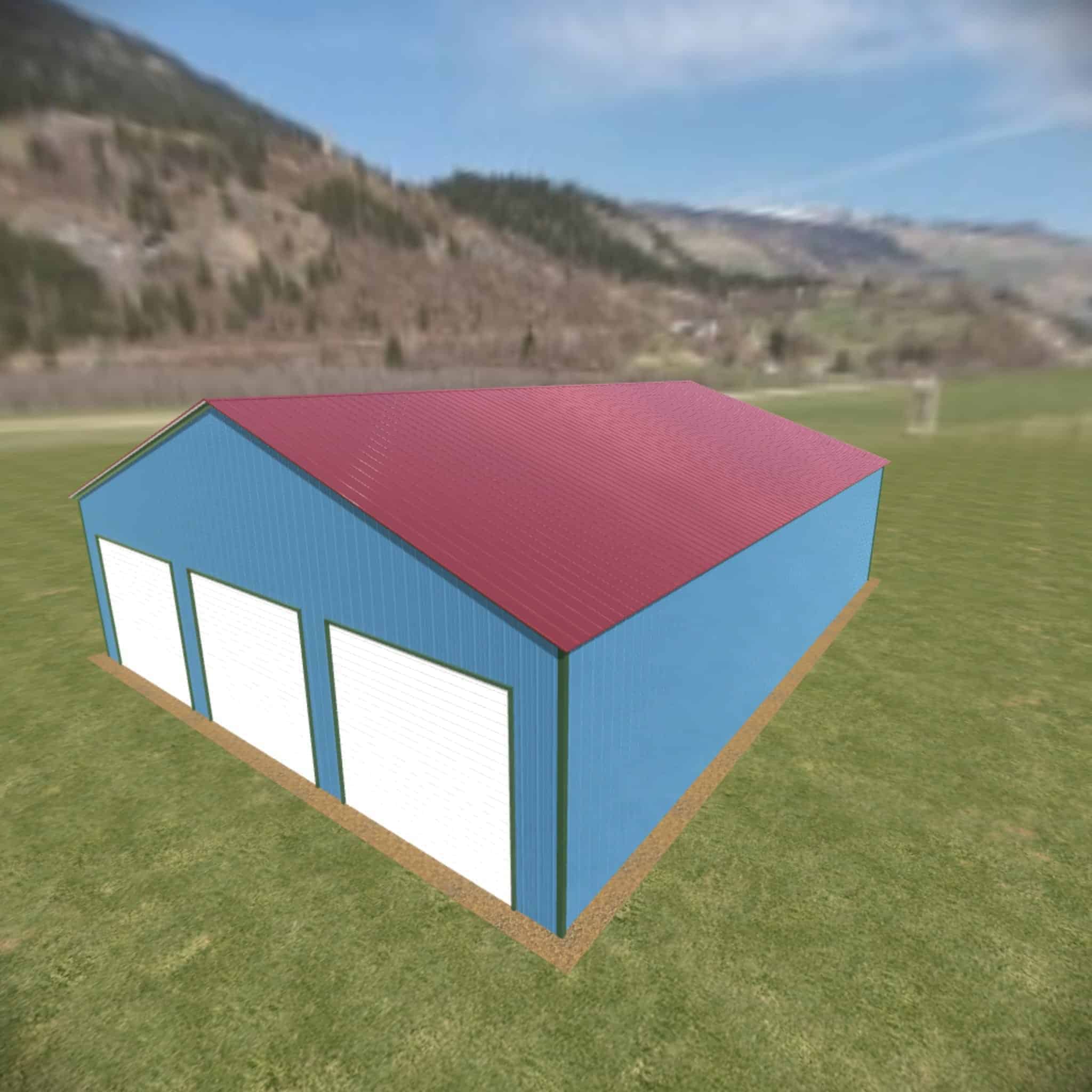 34x44 Metal Building - Alan's Factory Outlet