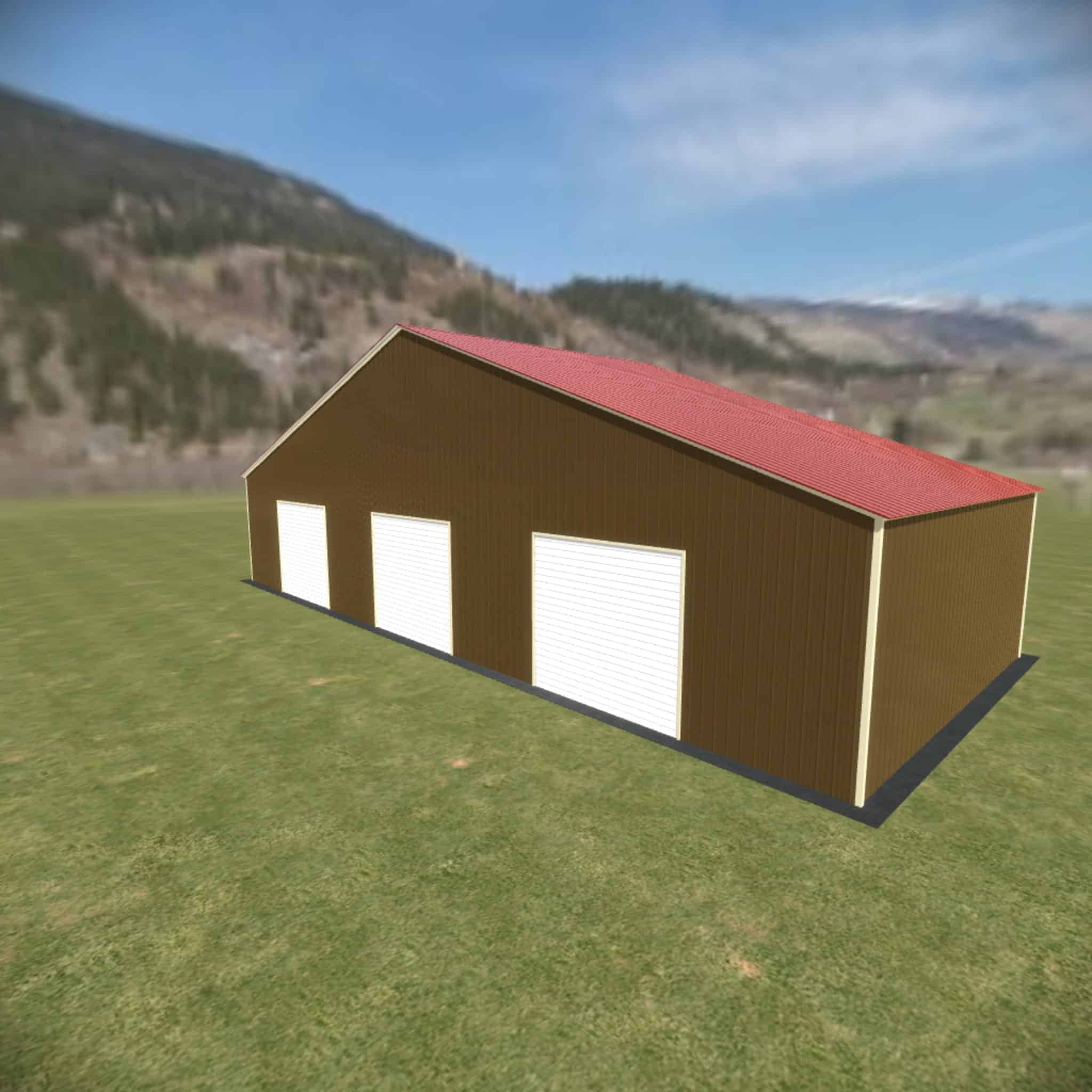 56x24 Metal Building - Alan's Factory Outlet