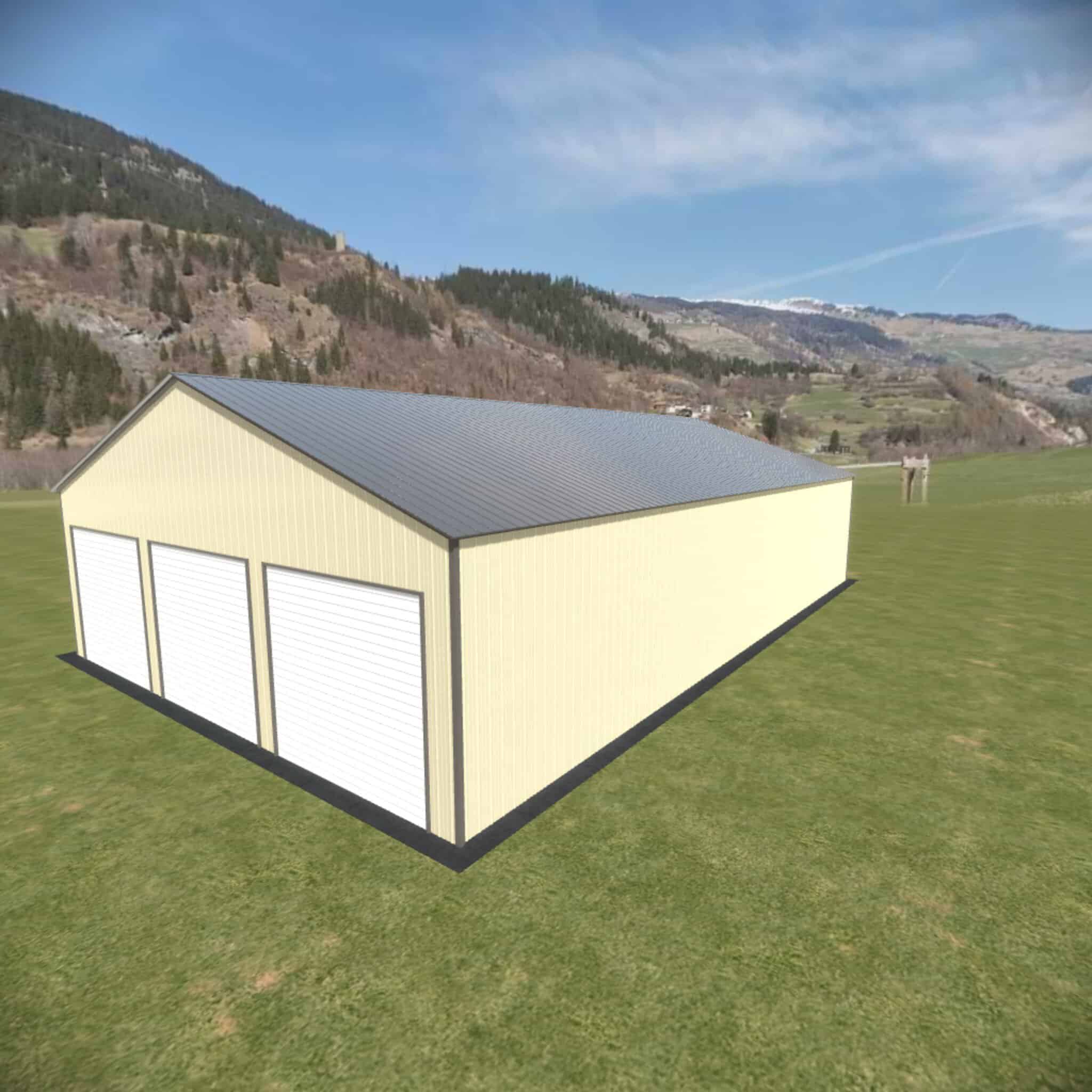 32x56 Metal Building - Alan's Factory Outlet