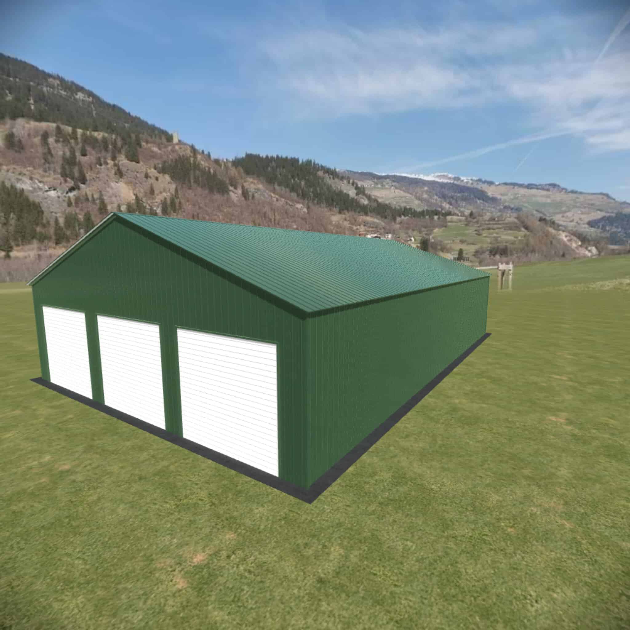 34x56 Metal Building - Alan's Factory Outlet