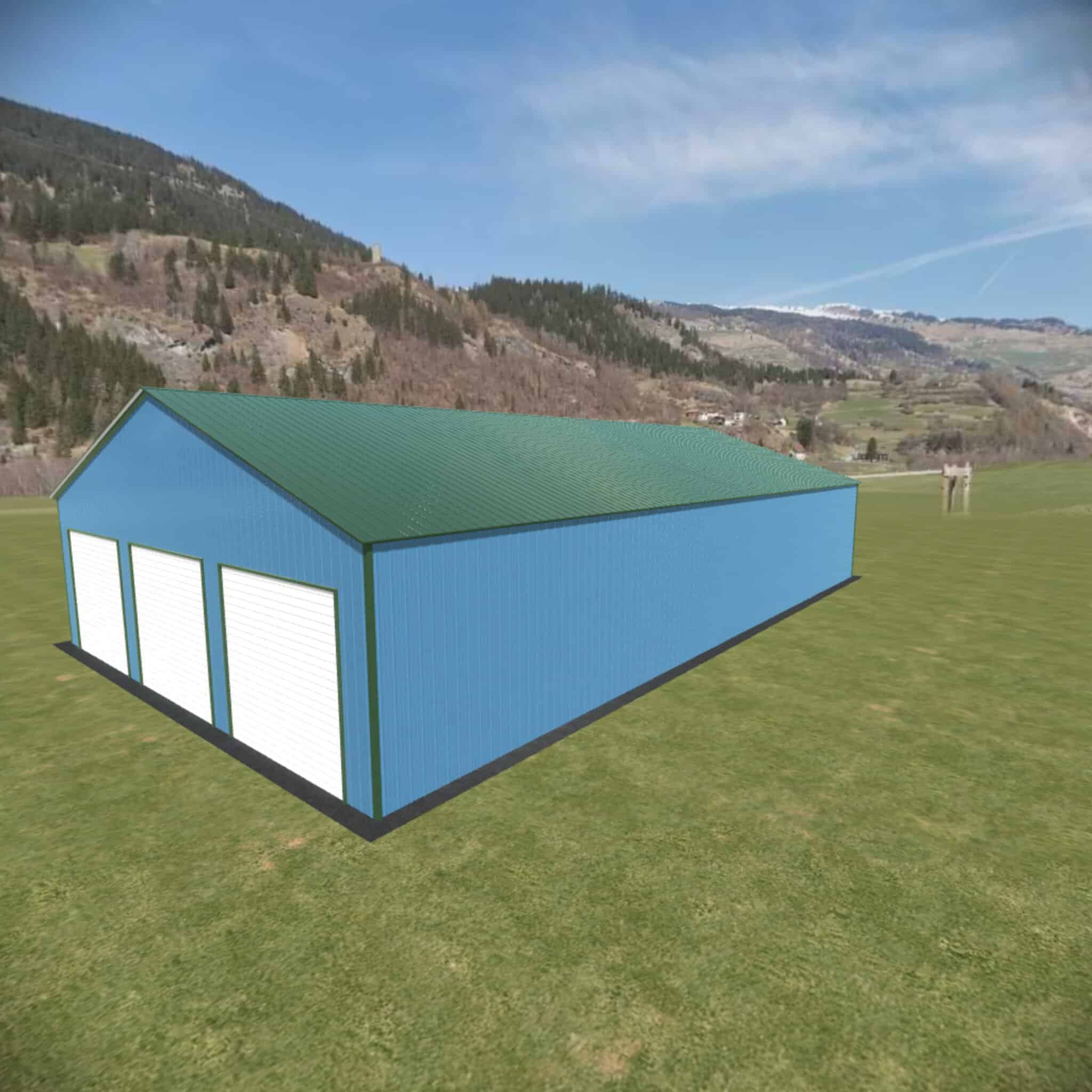 34x60 Metal Building - Alan's Factory Outlet