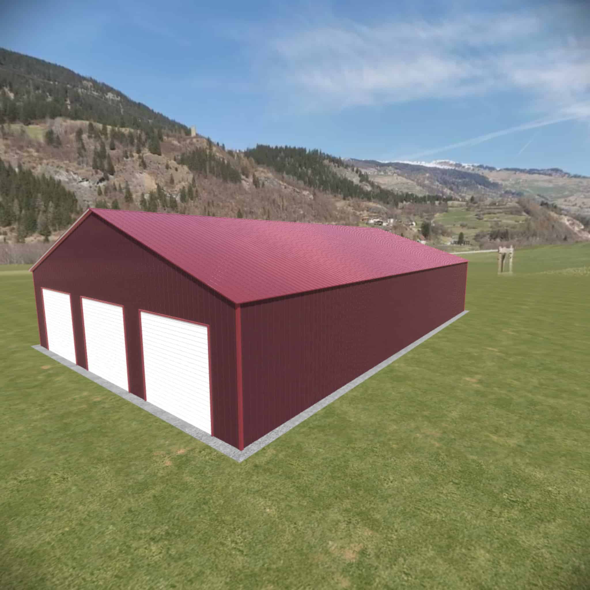 38x60 Metal Building - Alan's Factory Outlet