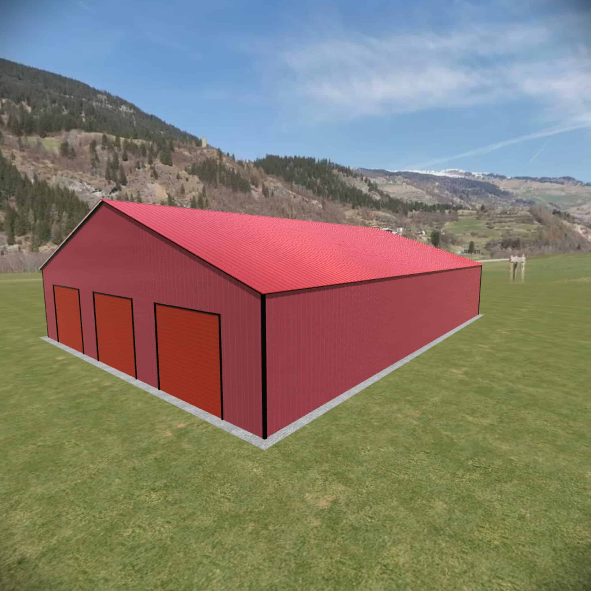 44x60 Metal Building - Alan's Factory Outlet