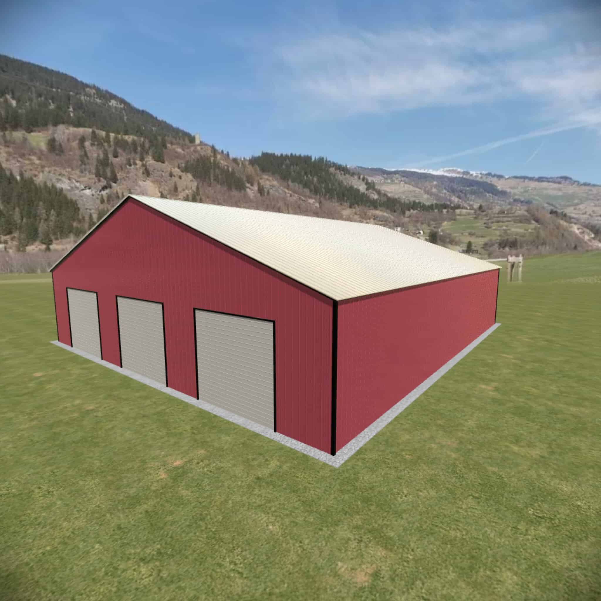 46x56 Metal Building - Alan's Factory Outlet