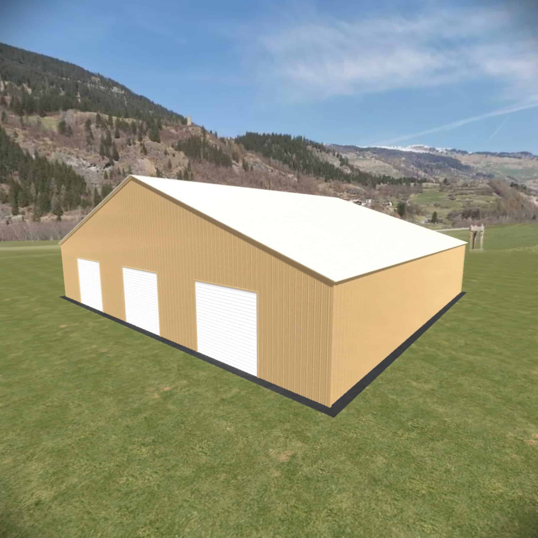 56x56 Metal Building - Alan's Factory Outlet