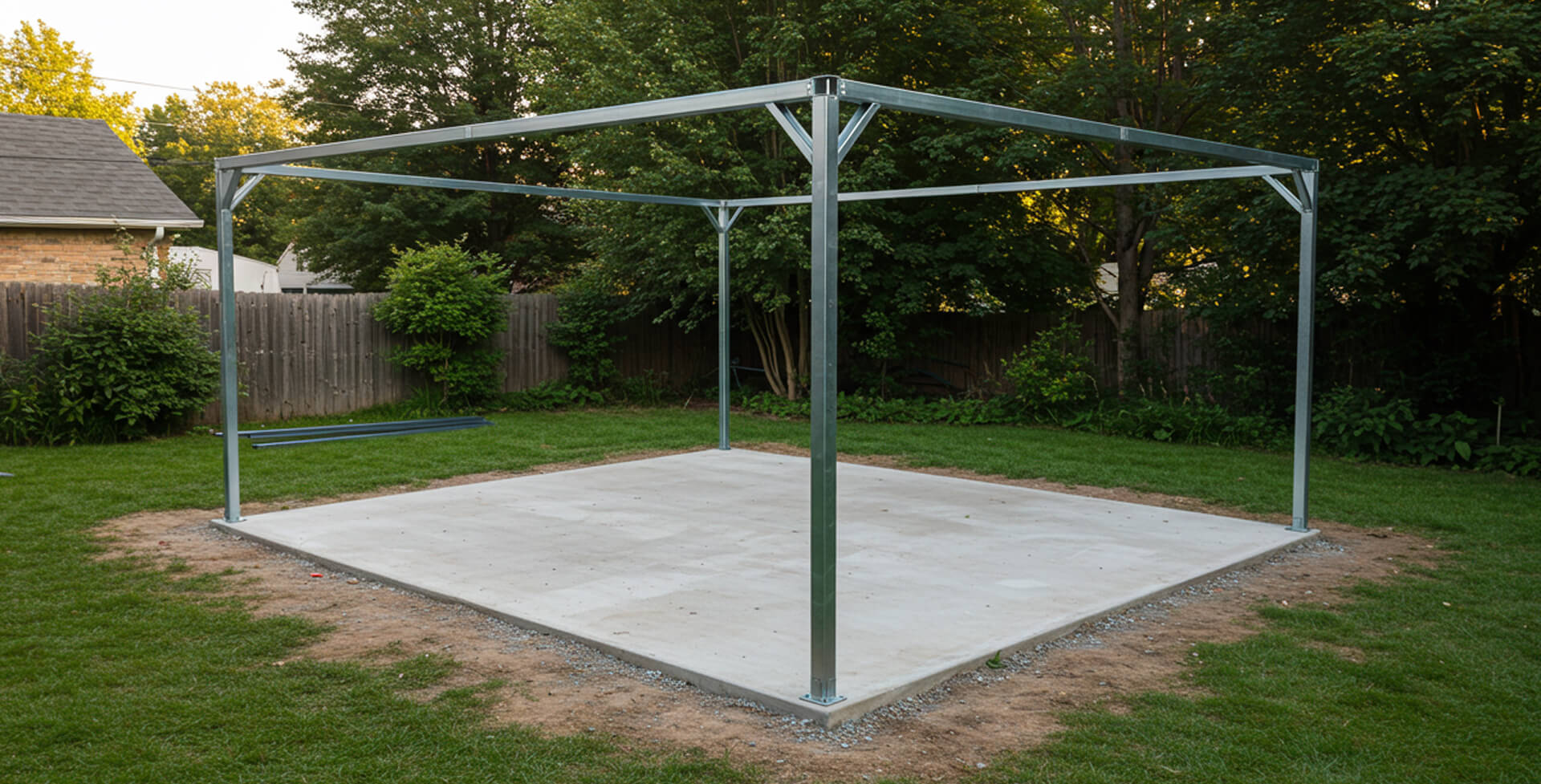 How to Build a Metal Roof Covered Patio: Step-by-Step Guide