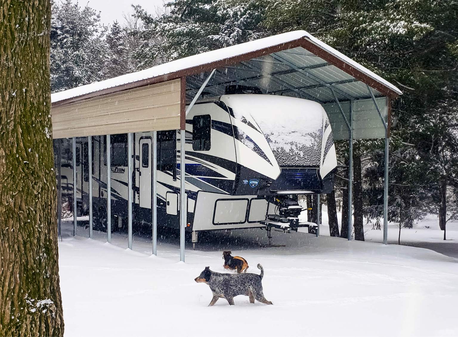RV Winter Storage: Tips on Storing Your RV in Winter - Alan's Factory ...