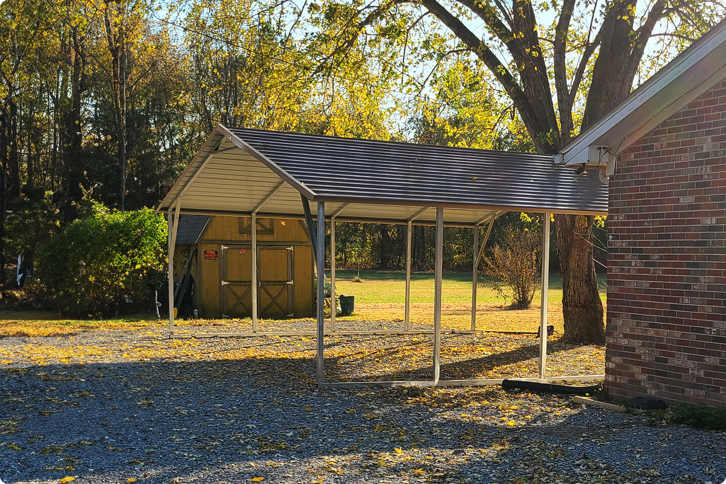 32 Boxed-Eave Carports for Sale from $1,395 (A-Frame Roof)