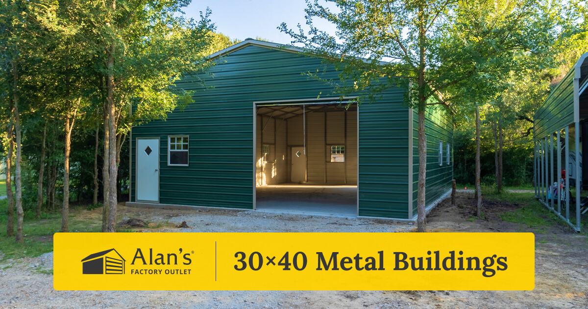 Custom 30×40 Metal Building