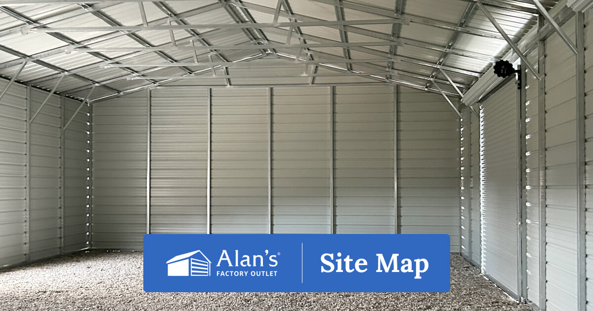 Site Map - Alan's Factory Outlet