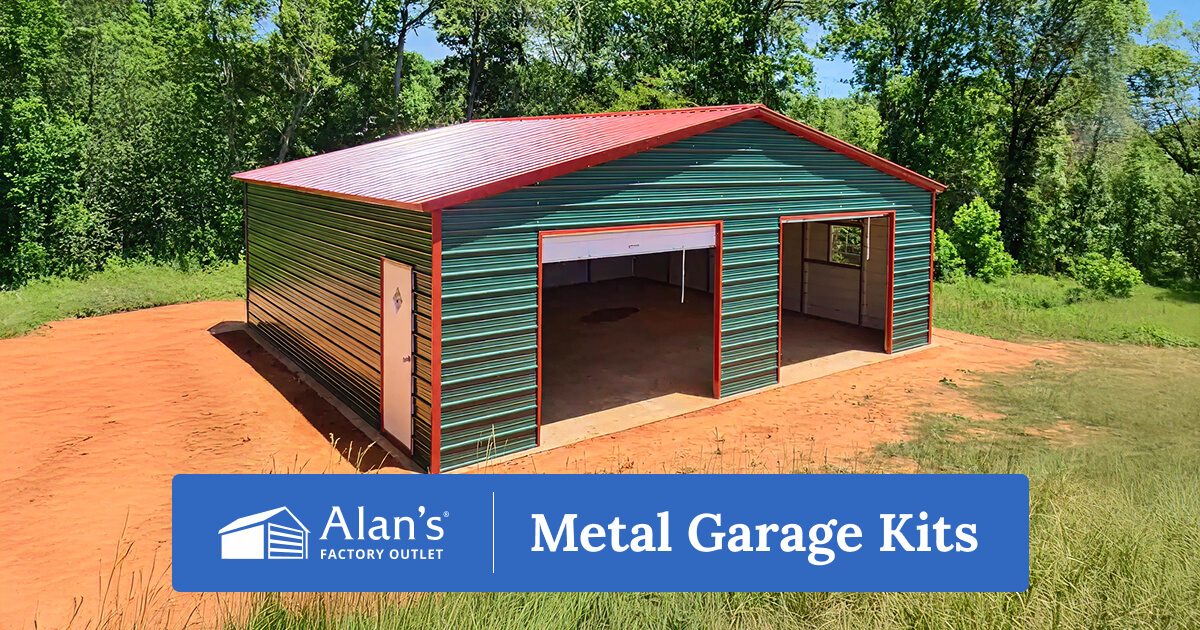 Metal Garage Kits for Less - Alan's