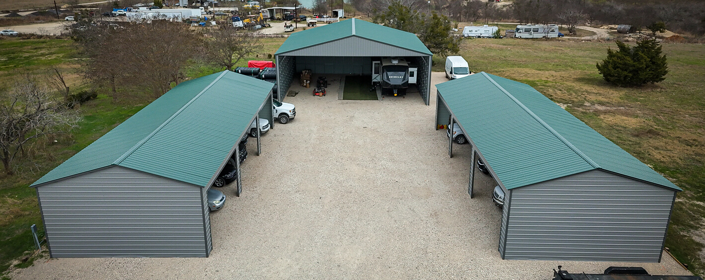 Large Carports with a Premium Steel Frame