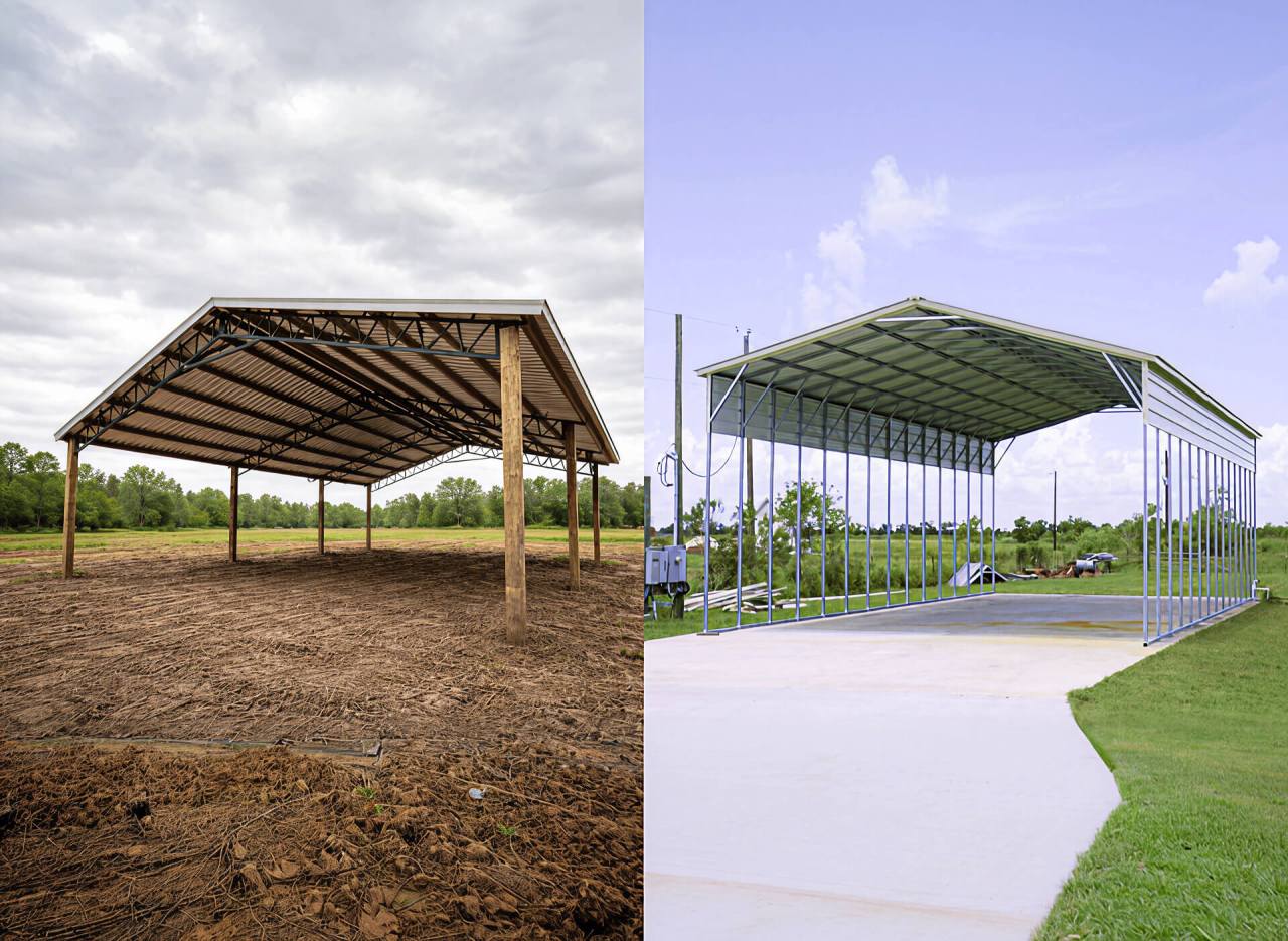Pole Barn vs. Steel Building: Which One Should You Build?